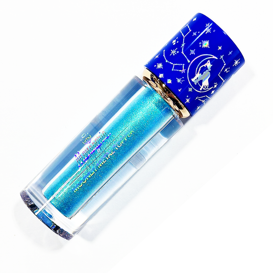 Sparkly Blue Multichrome Liquid Eyeshadow & Lipstick Glitter Topper ...