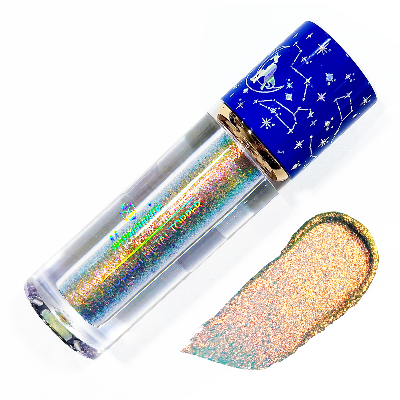 Multichrome Liquid Eyeshadow & Lipstick Glitter Topper Sparkly Gold ...