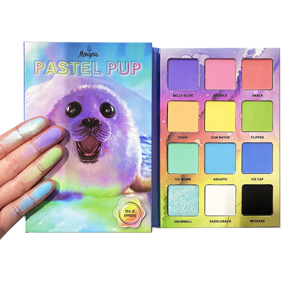 Pastel Pup Artistry Makeup Palette - Pigmented Pastel Shadows | Vegan ...